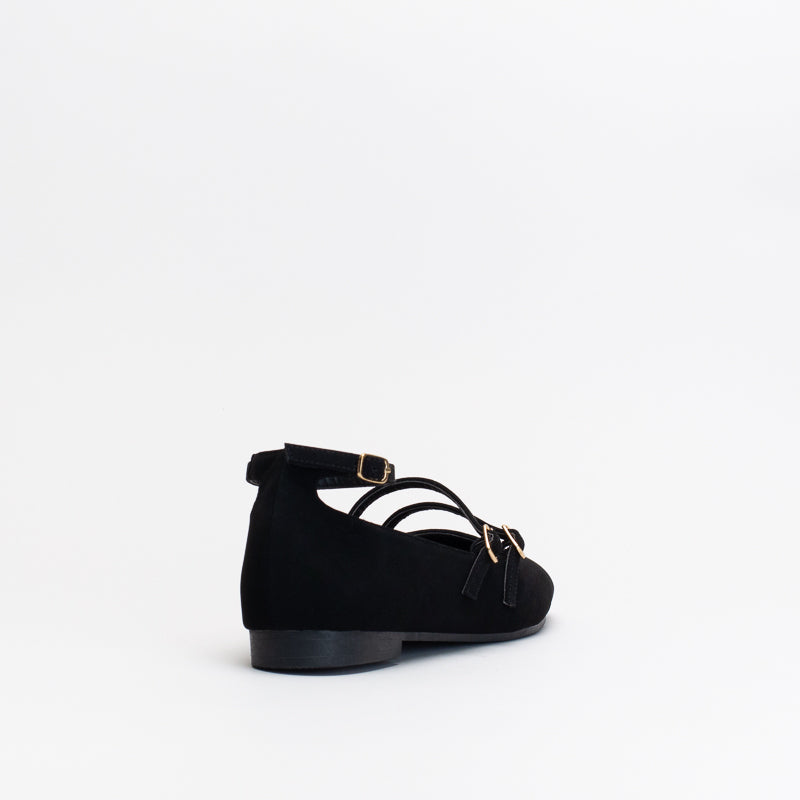 Unreal Women Flat Mary Jane Straps Shoe 148308 Shoe City